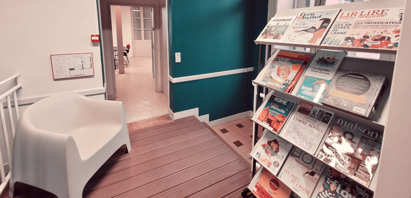 Malesherbes, Réaménagement de la bibliothèque et modernisation des collections